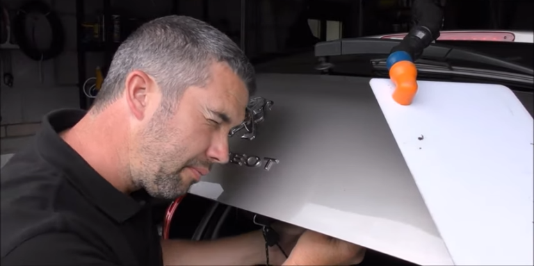 Top Tip On How To Read Sharp Dents On a PDR Line Board