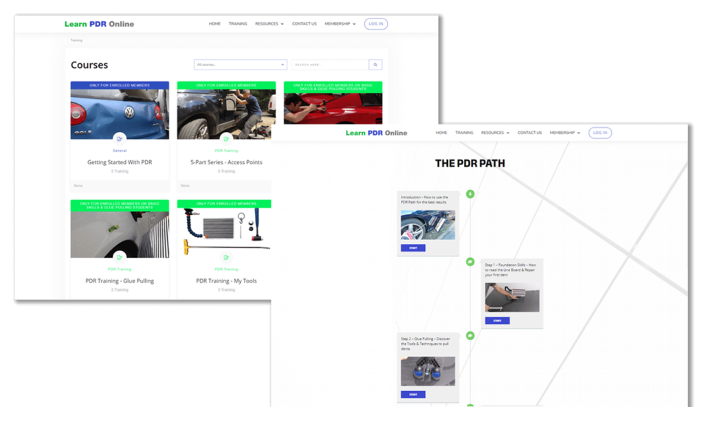 Learn PDR Online | Learning Paintless Dent Removal
