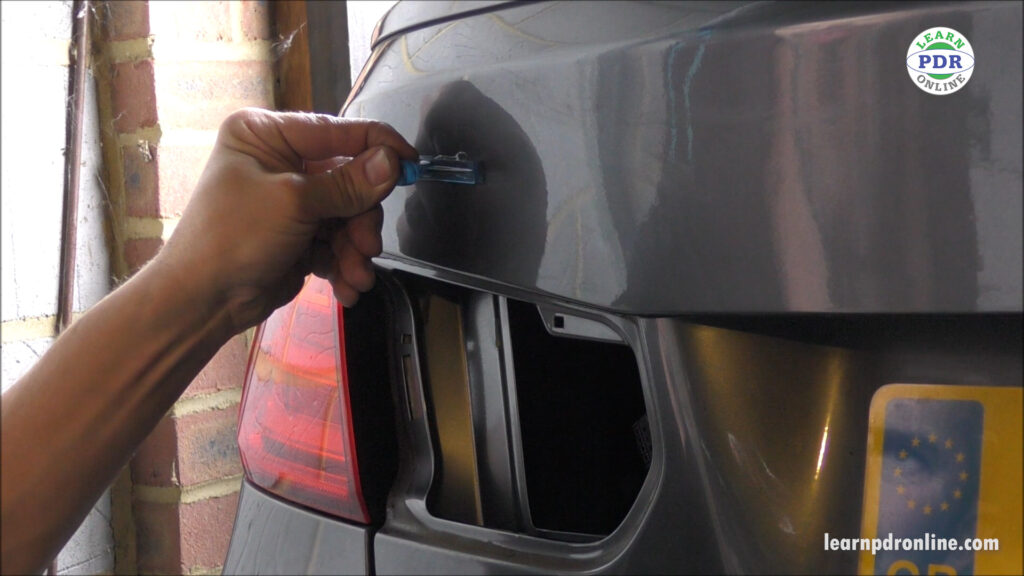 How I Fixed This Crease Dent