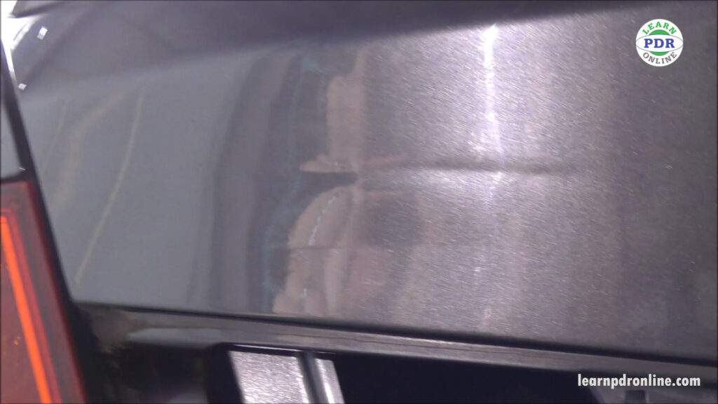 How I Fixed This Crease Dent