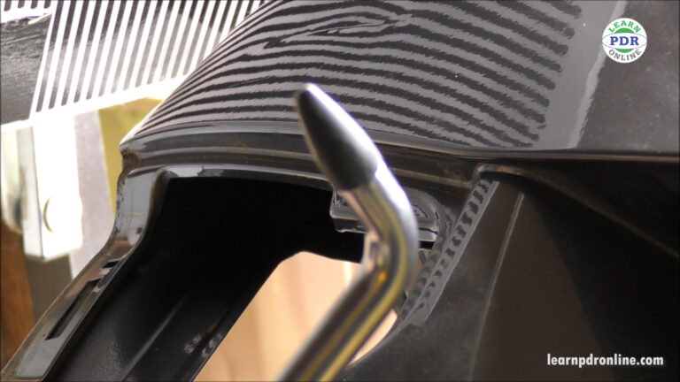 How I Fixed This Crease Dent