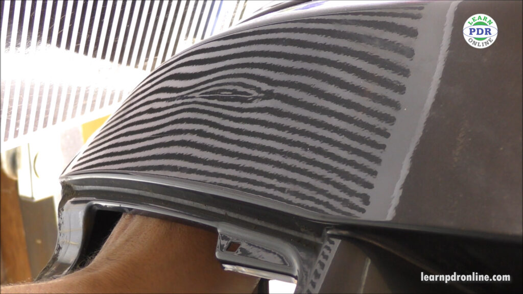 How I Fixed This Crease Dent